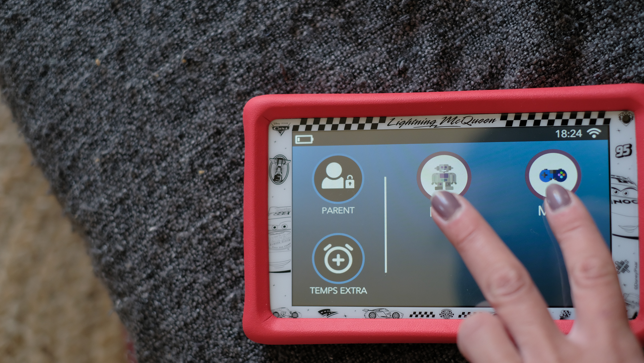 Notre avis sur la Kids Tablet CARS -Test - Mots d'maman