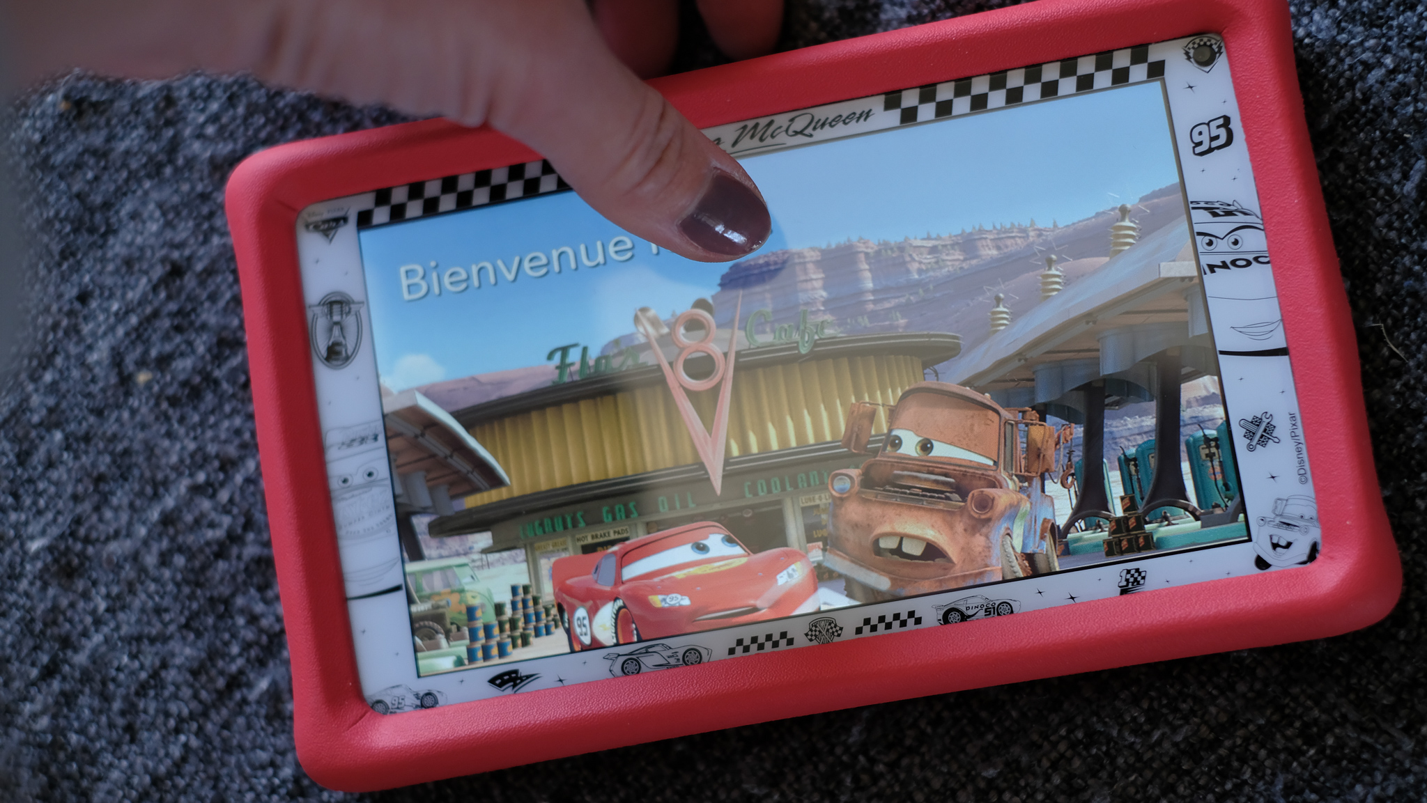 Notre avis sur la Kids Tablet CARS -Test - Mots d'maman